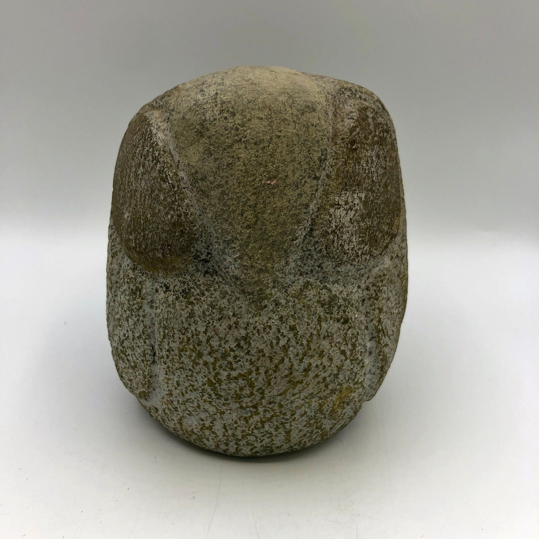Alva Museum Replicas, Inc. Owl Sculpure Statue Stone, Marked AMR 1972 ...
