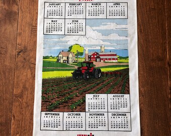 Case Tractor Calendar - Etsy