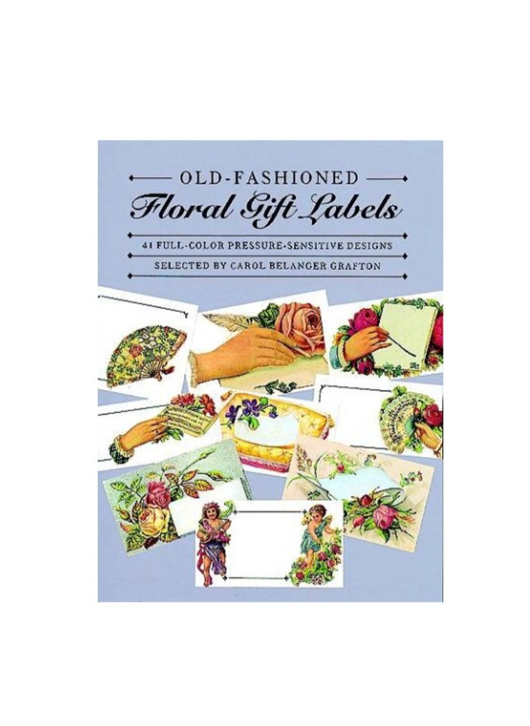 Vintage “old Fashioned Floral Gift Labels” by Carol Belanger Grafton - Etsy