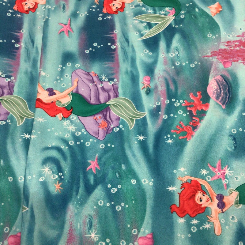 Mermaid Fabric - Etsy