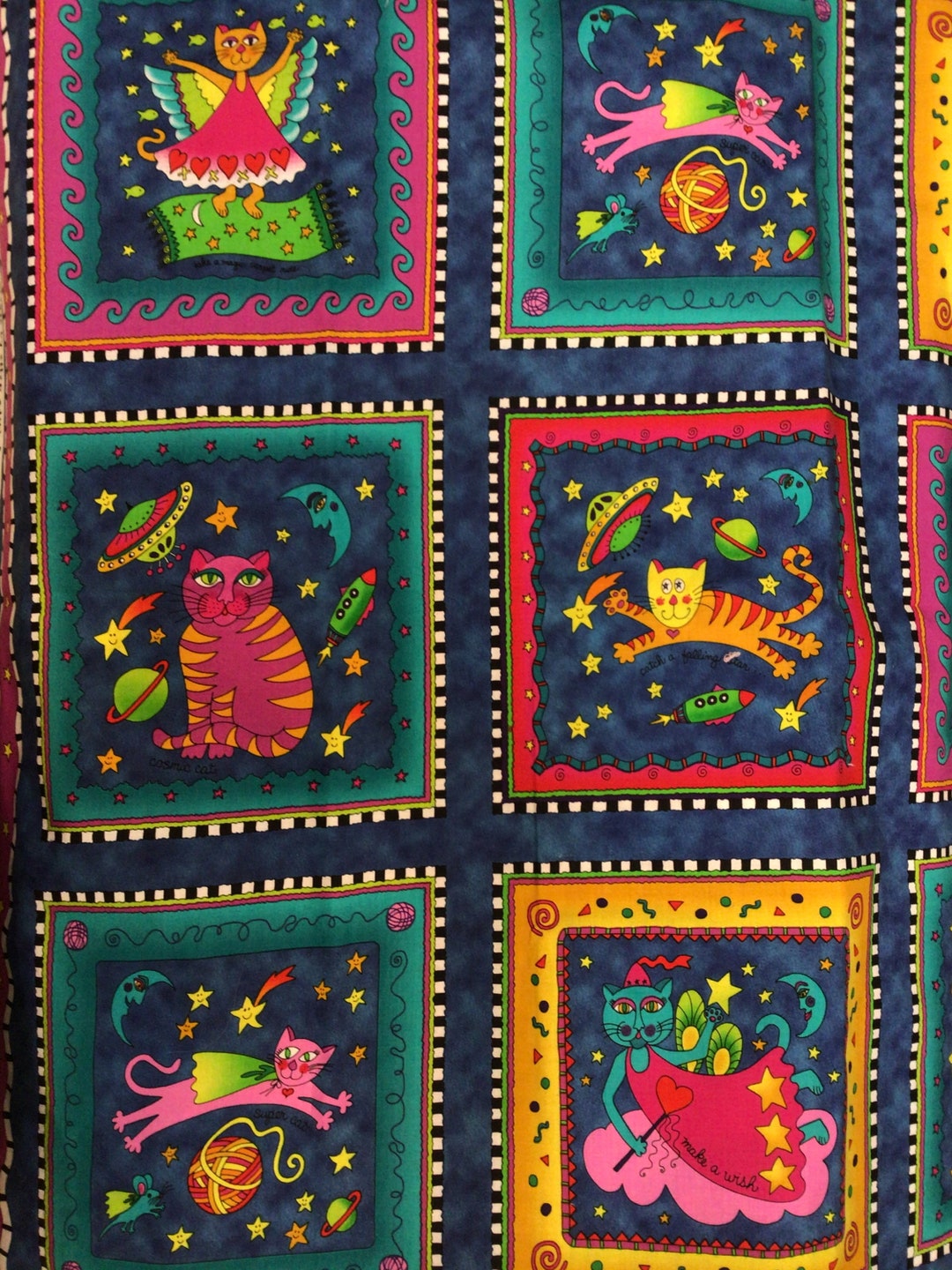 Vintage Free Spirit “meow Magic” by Edith Ellen - Etsy