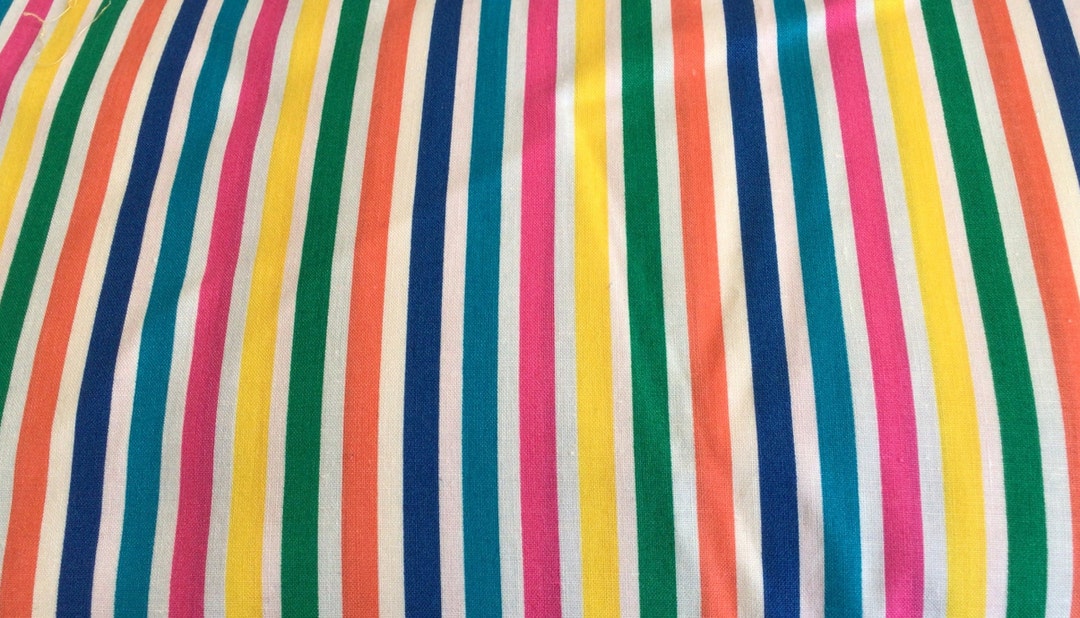 Vintage Hoffman “prisms” Stripe - Etsy