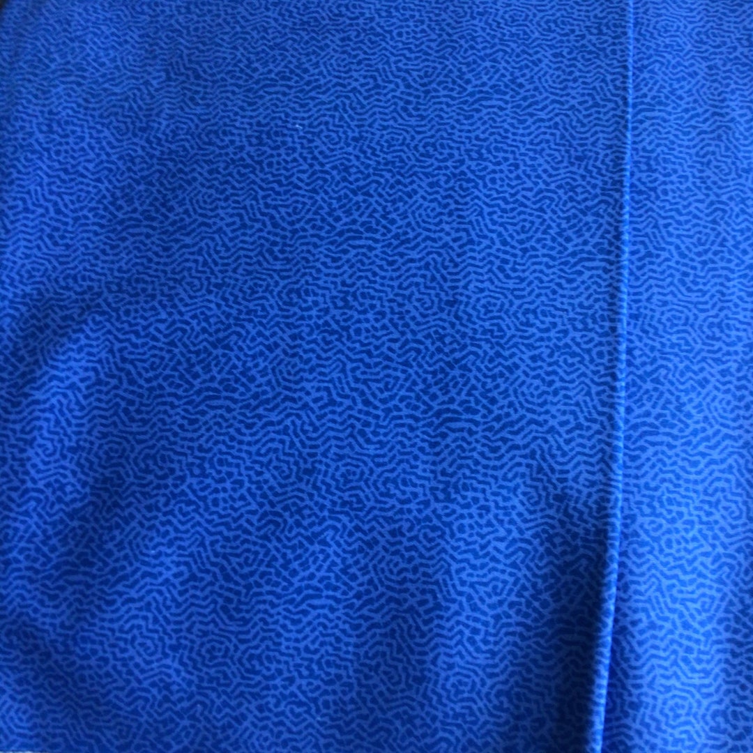 Blue Tonal Fabric - Etsy
