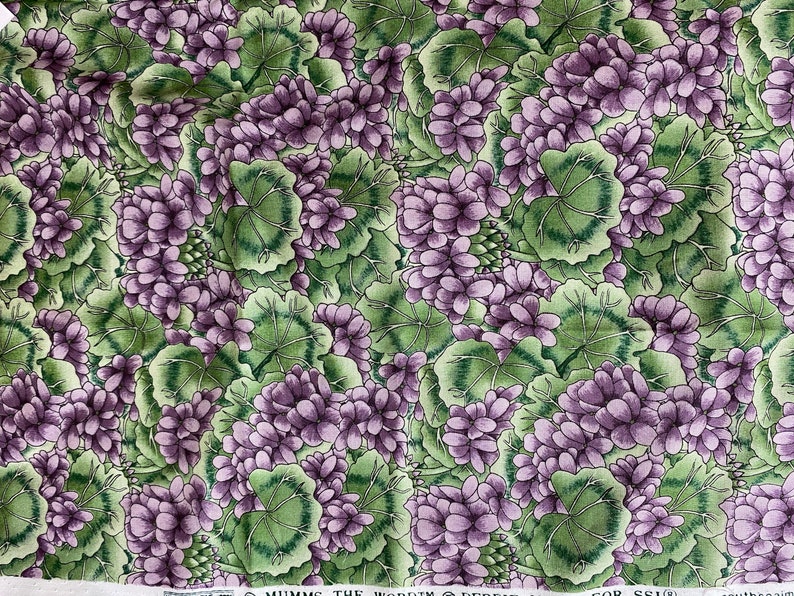Debbie Mumm Floral Fabric - Etsy