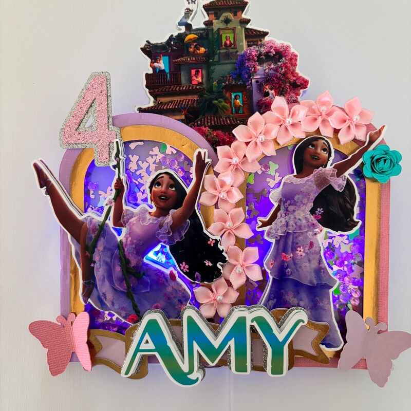 Light up Cake Topper - Etsy