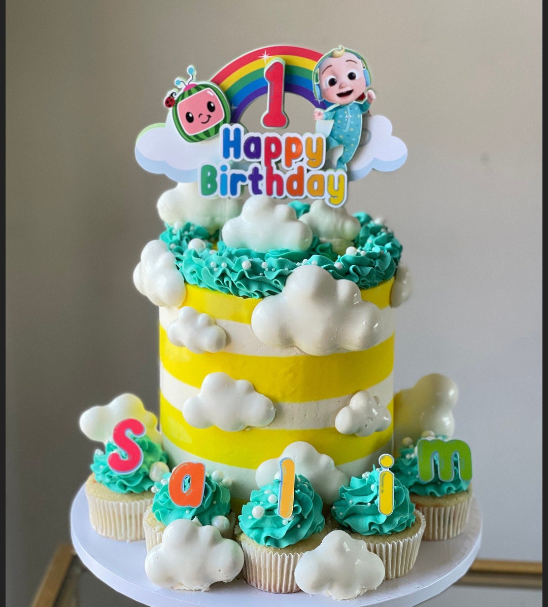 Coco Toddler Cake Topper Melon Cake Topper - Etsy