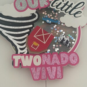 Twonado Cake Topper Shaker. Two Nado Party - Etsy