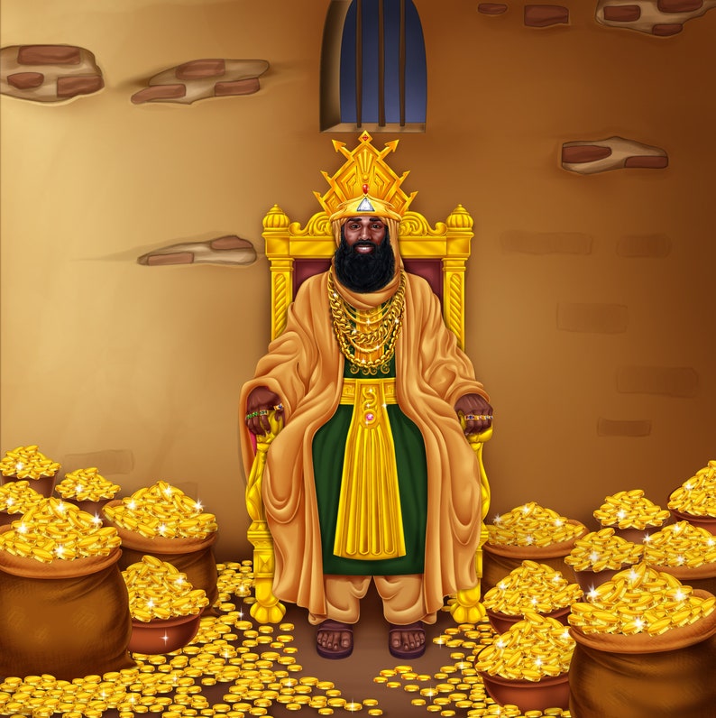 Urbantoons: Mansa Musa - Etsy