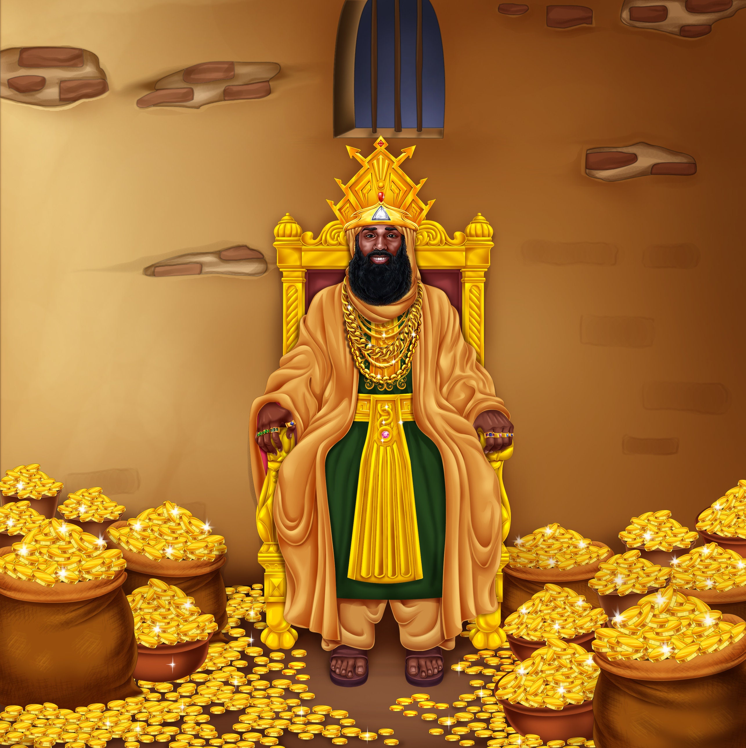 Urbantoons: Mansa Musa - Etsy