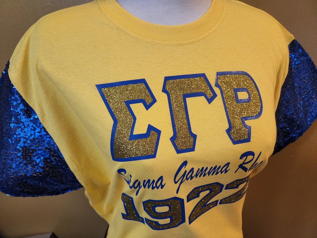 SGRHO Sequin Sleeve Tee - Etsy