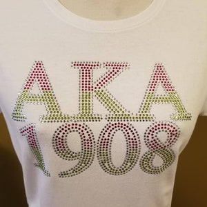 Rhinestone AKA 1908 T-shirt - Etsy