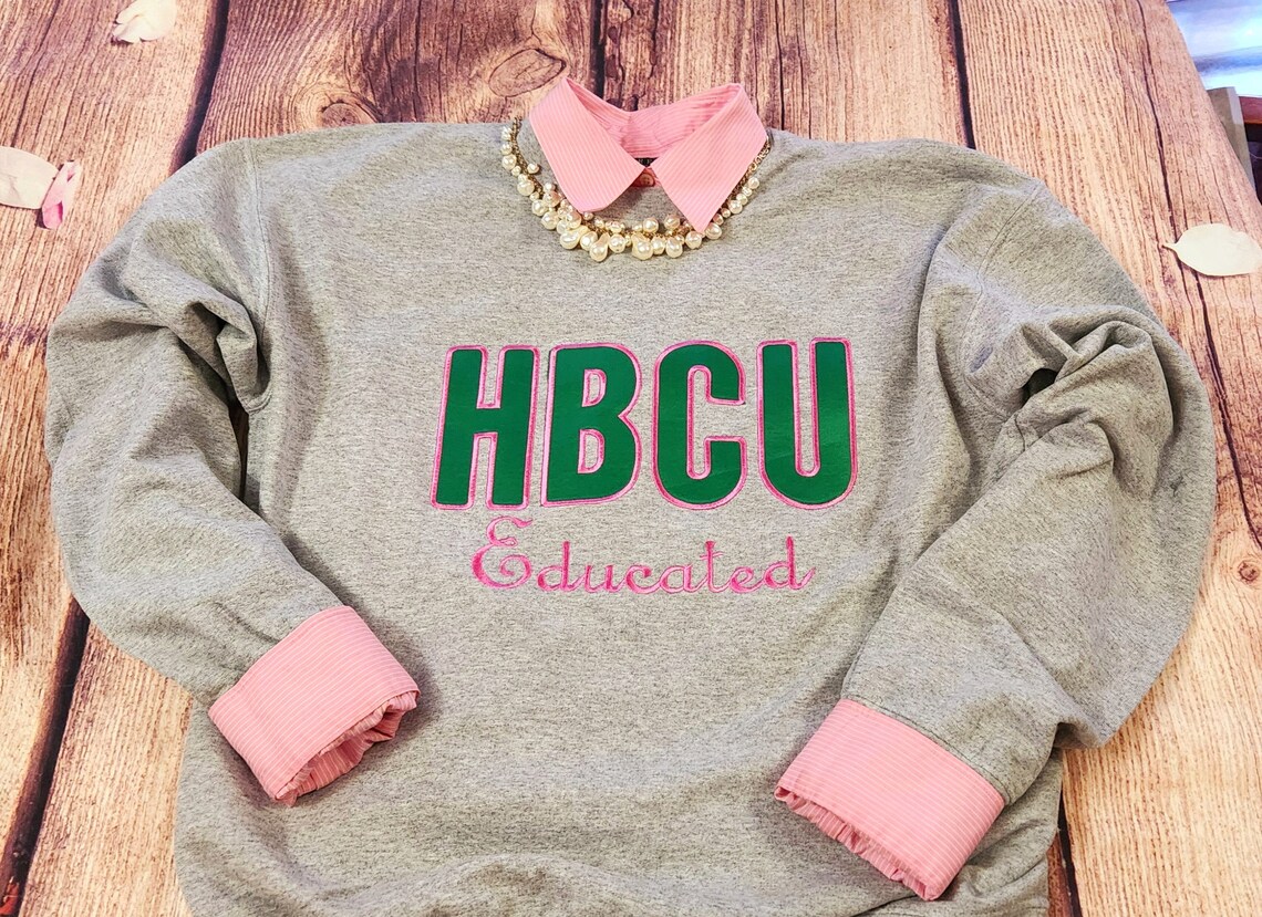 HBCU Embroidered Applique Apparel - Etsy