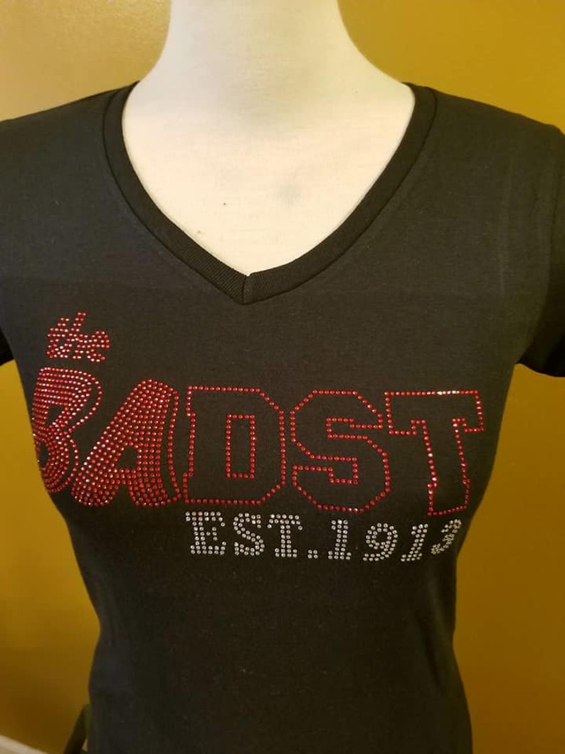 The BADST Rhinestone Tee - Etsy