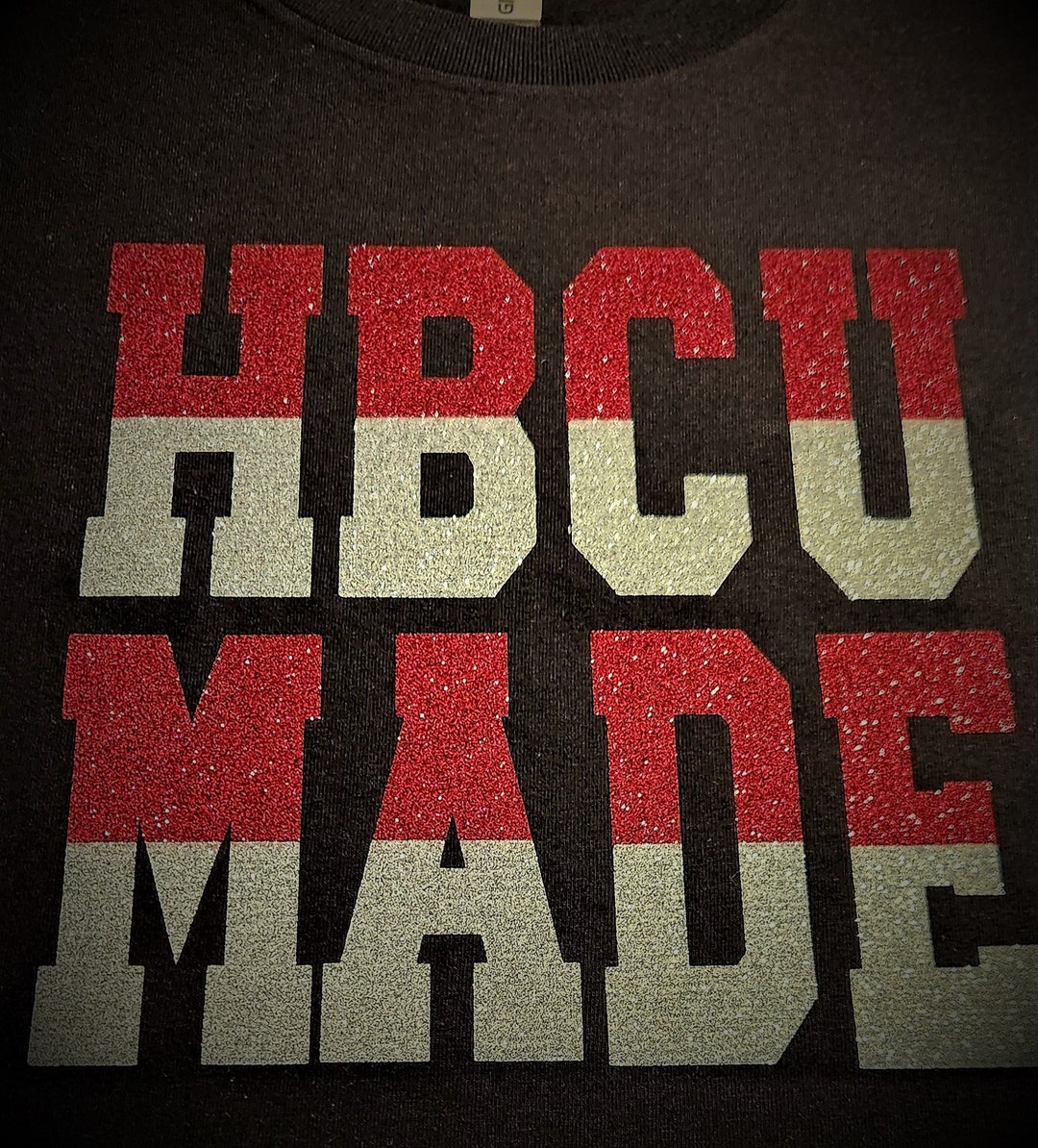 HBCU MADE Glitter Bling Apparel - Etsy