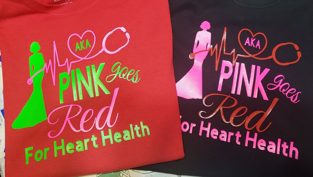 PINK GOES RED - Etsy