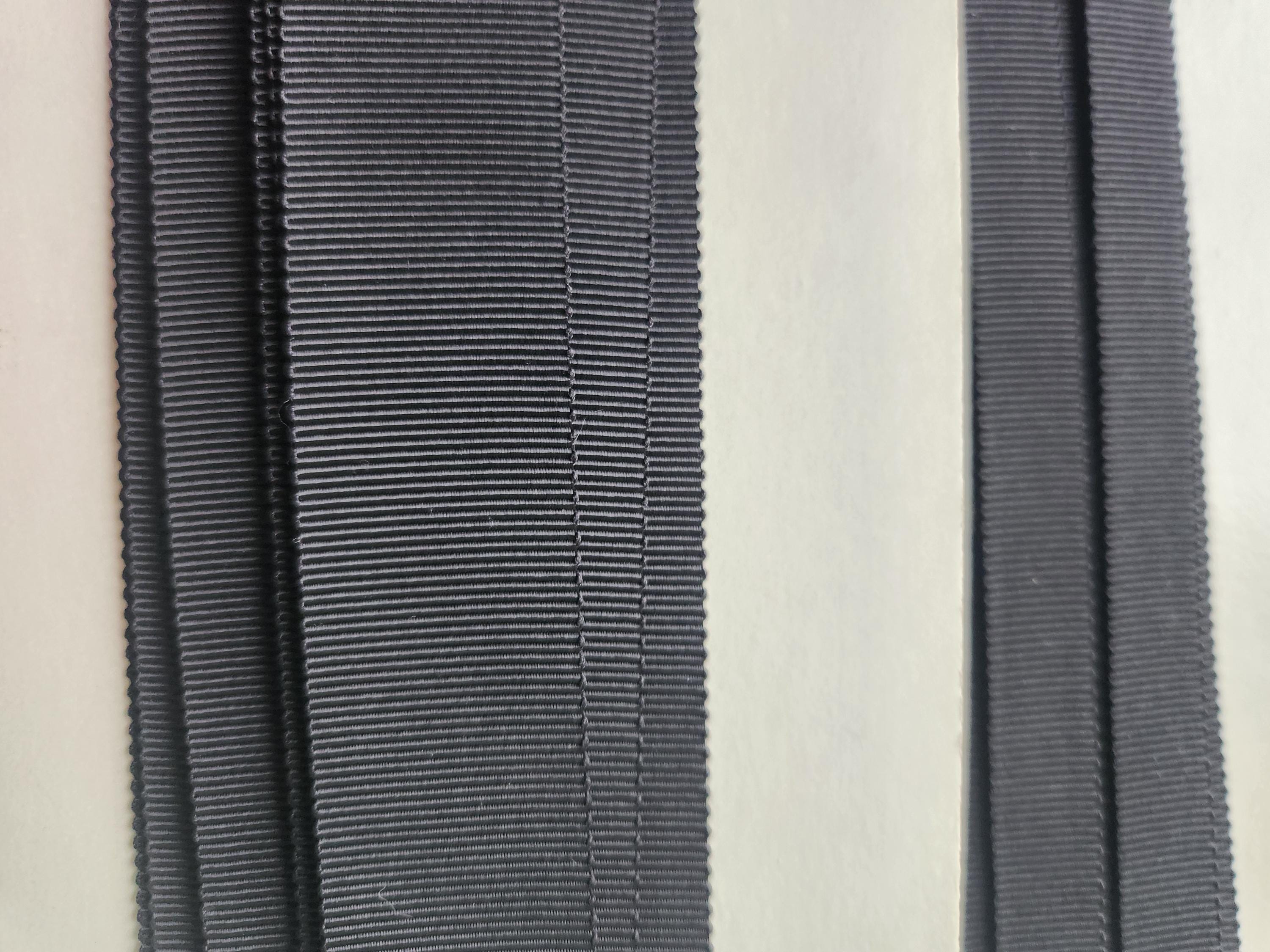 Petersham Grosgrain Ribbon White Black Craft Fashion SOLD BY YARD - Etsy