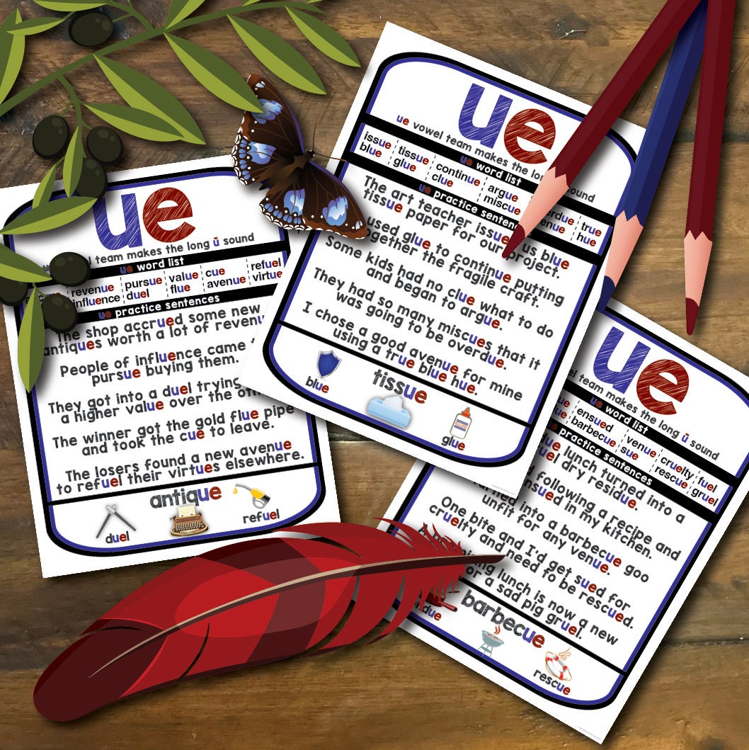 Vowel Team Bundle, Vowel Reading Posters, Vowel Word Wall, Color Coded ...