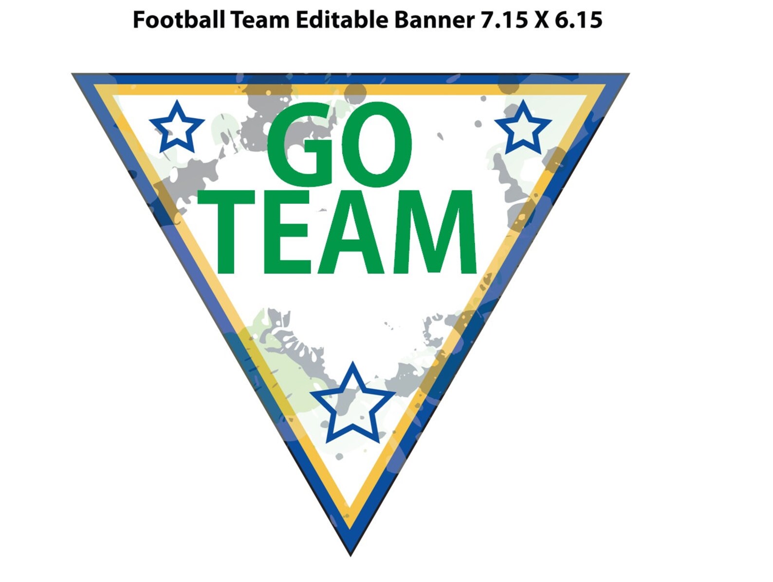 Football Theme Bulletin Border Banner Name Tags & Editable | Etsy