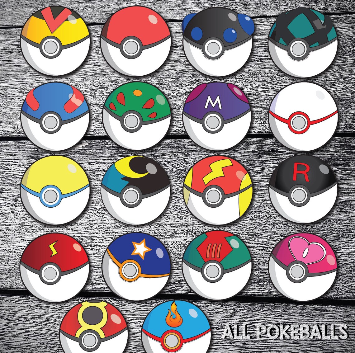 Pokeball Name Tags Pokemon Classroom Bulletin Pokemon Birthday Signs ...