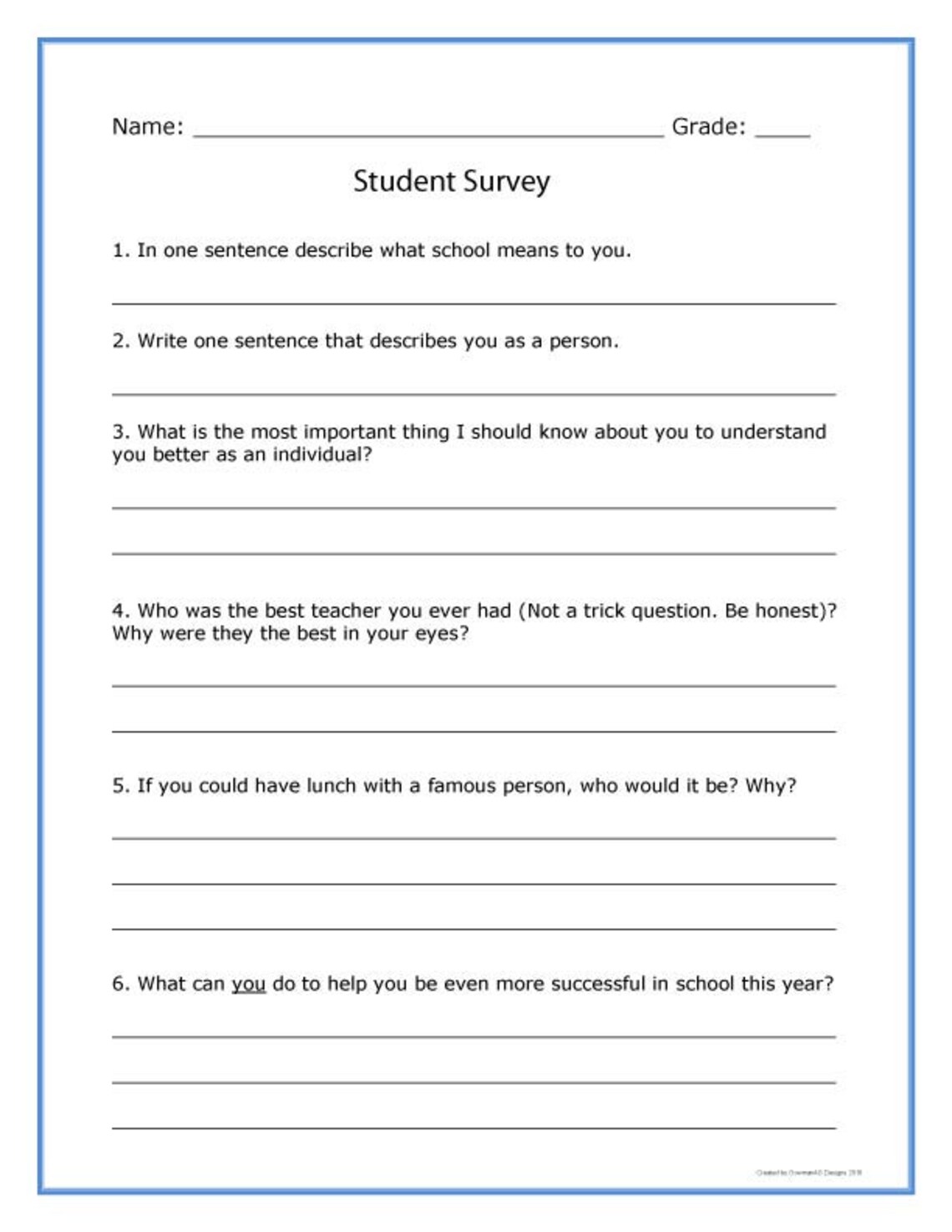 First Day of School Activities, Back to School Ice Breaker, Get to Know ...