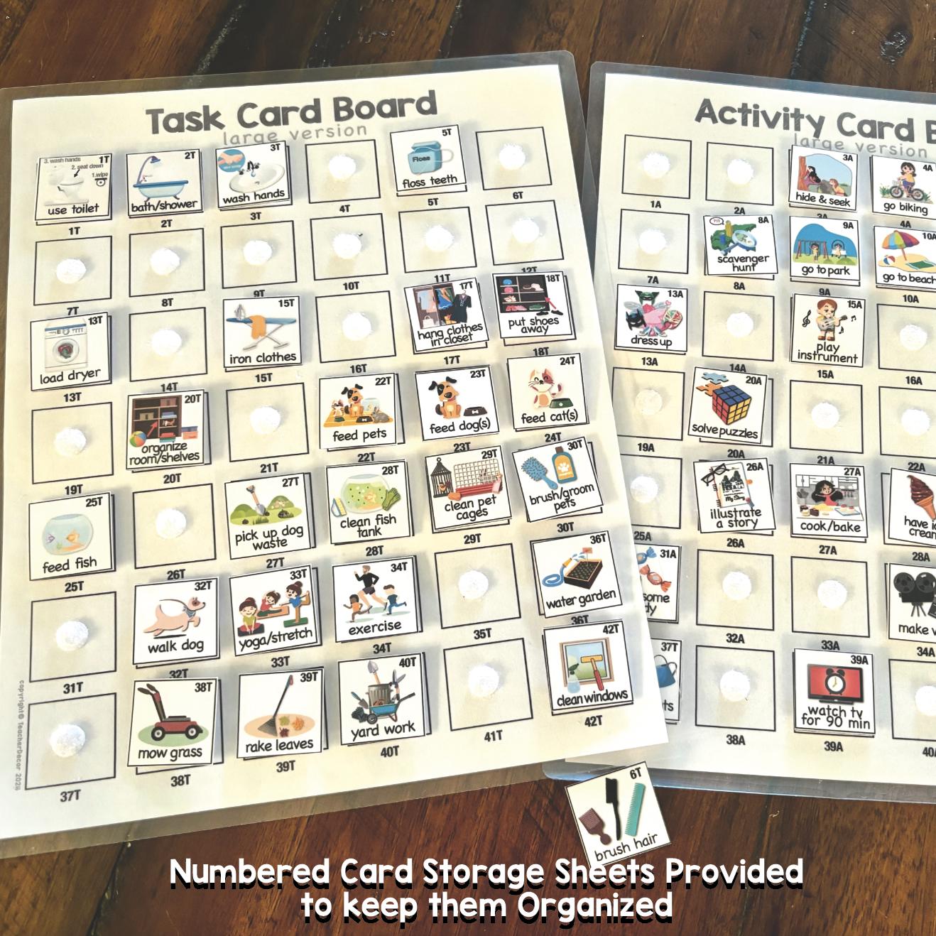 Kids Weekly Visual Schedule: Chore Chart, Routine Chart (editable ...