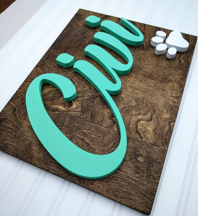 12 X 16 Custom Name Wood Sign Wood Cut Out Name Cut Out - Etsy