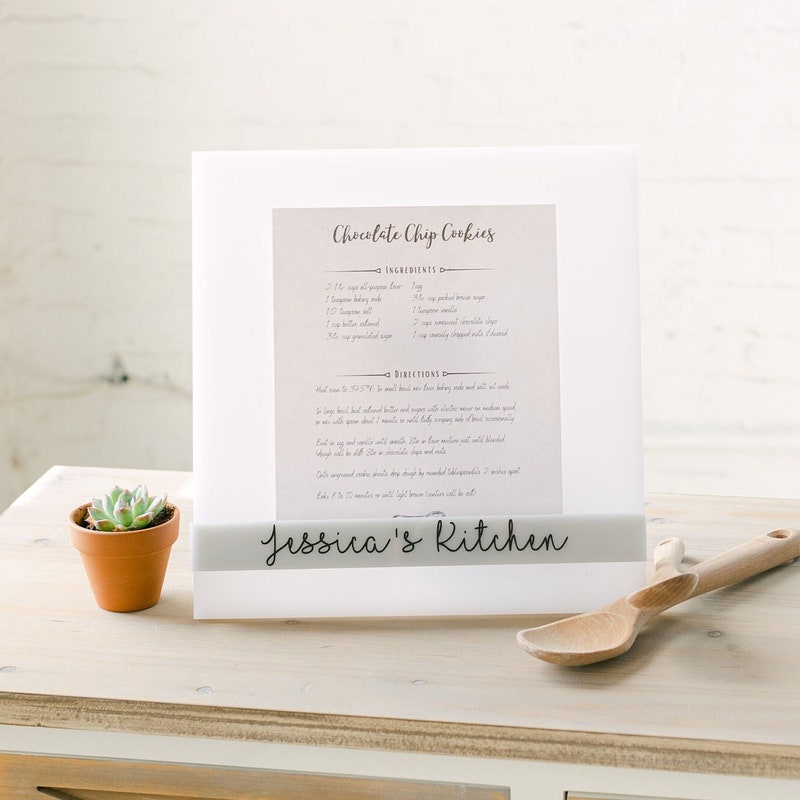 Recipe Holder - Etsy