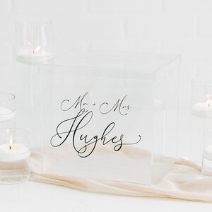 Personalized Wedding Card Box | Personalized Raised Text Card Box | 3D ...