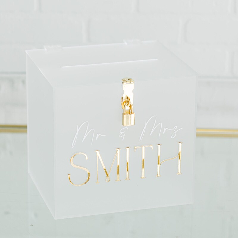 Wedding Card Box With Lock - Etsy