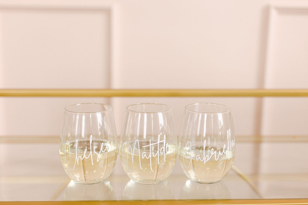 Personalized Stemless Wine Glass | Stemless Wine Glasses | Custom ...