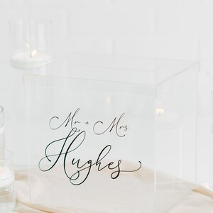 Personalized Wedding Card Box | Personalized Raised Text Card Box | 3D ...