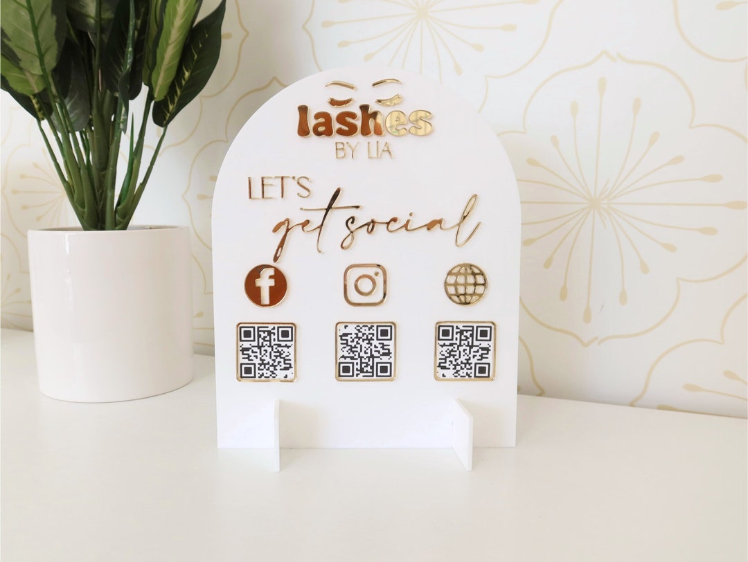 Small Business Sign With Raised Text | Pricing Sign | Small Arched ...