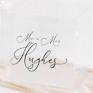Personalized Wedding Card Box | Personalized Raised Text Card Box | 3D ...