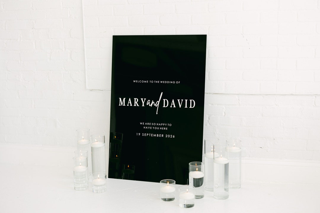 Extra Large Welcome Sign With Raised Text | Extra Large Acrylic Sign ...