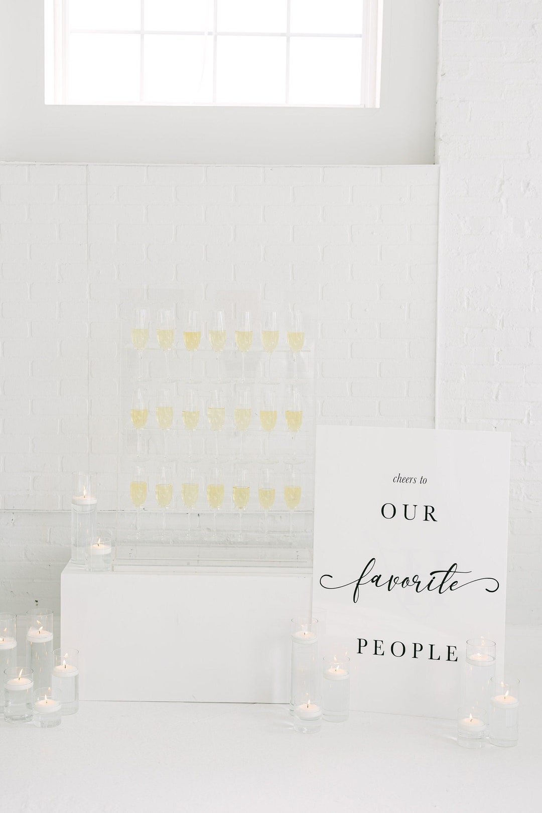 White Welcome Sign With Raised Text Extra Large Acrylic Sign Custom ...