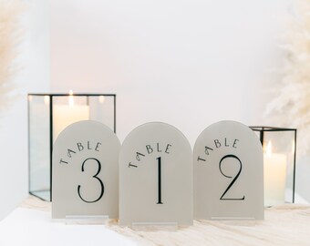 Table Number Golden Table Numbers Table Numbers With Base - Etsy