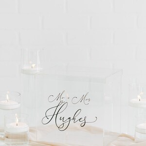 Personalized Wedding Card Box | Personalized Raised Text Card Box | 3D ...