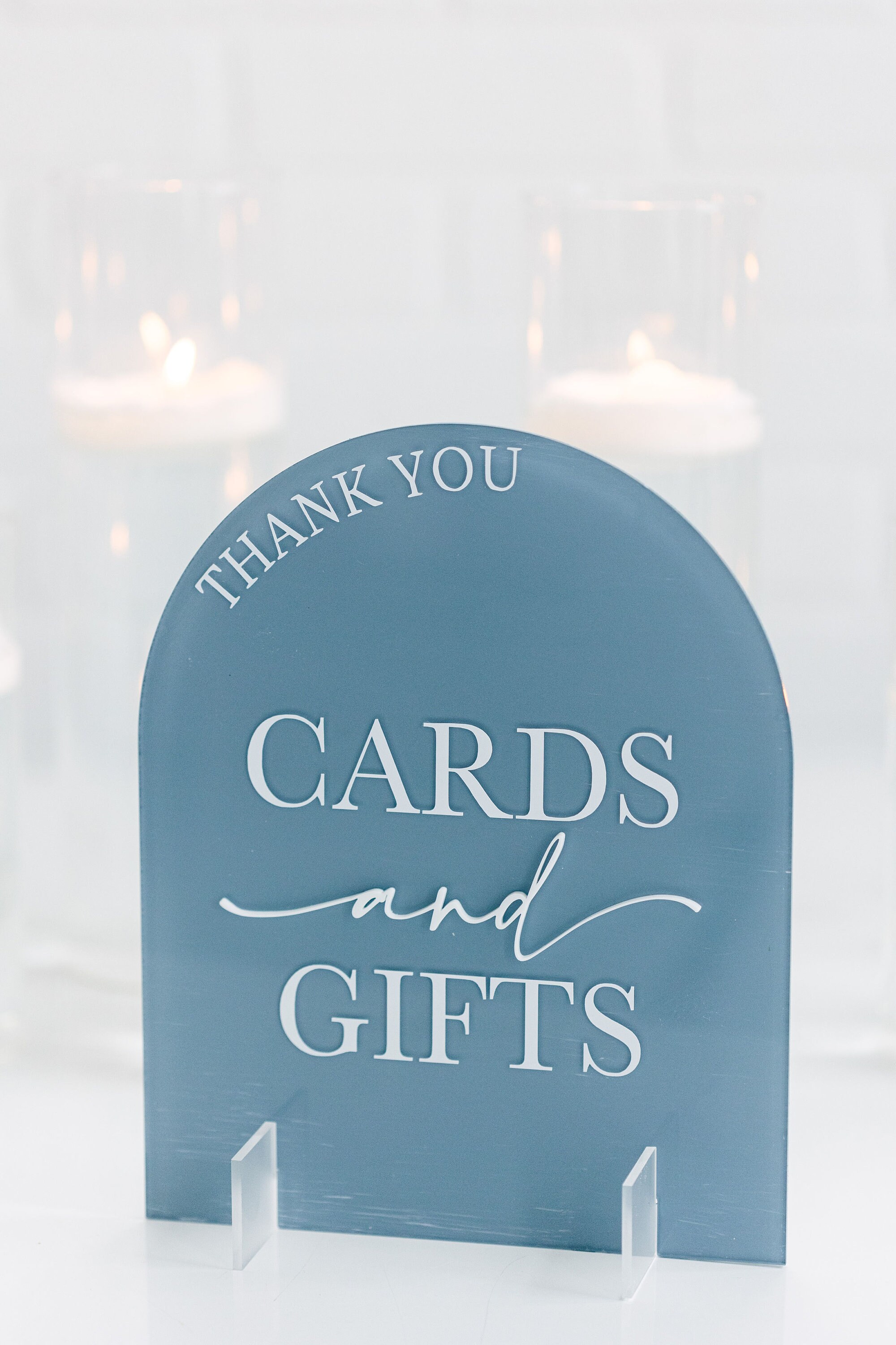 Cards & Gifts Acrylic Sign With Raised Text - Etsy