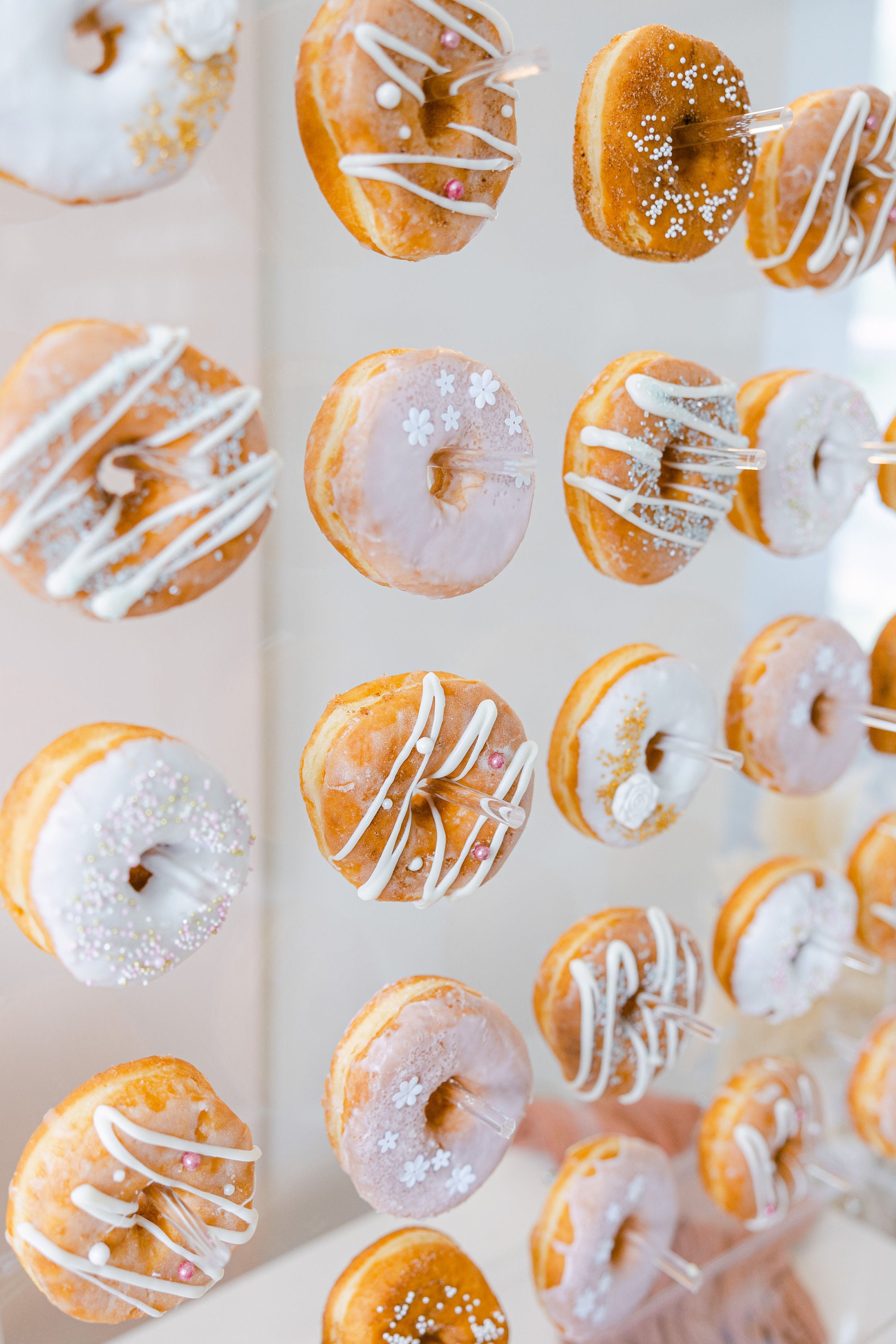 2 in 1 Champagne & Donut Wall | Custom Acrylic Champagne Wall | Custom ...