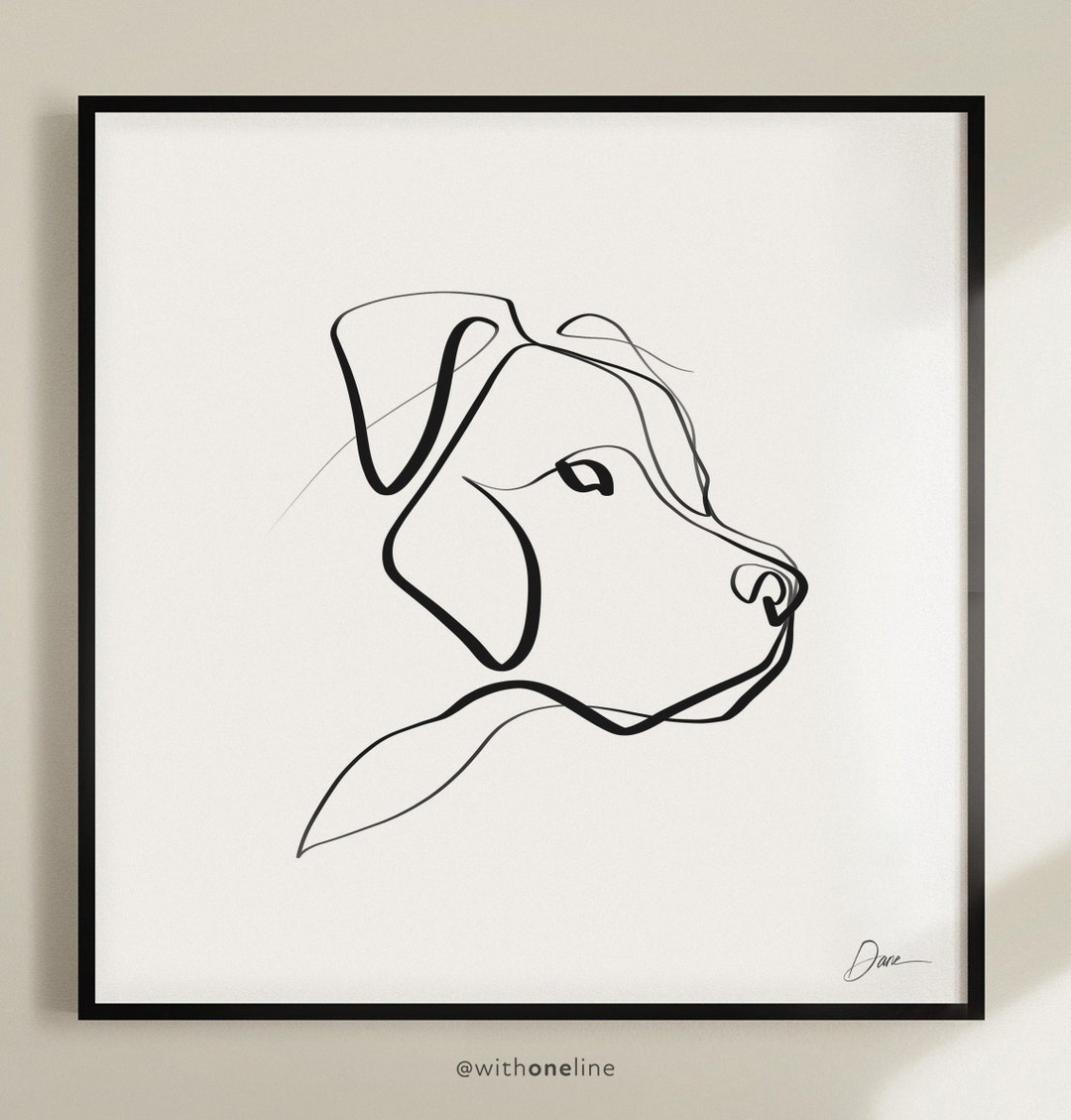 Pit Bull Mom Dad Gift, Pittie Pibble Art Prints, Black Pit Bull Dog One ...