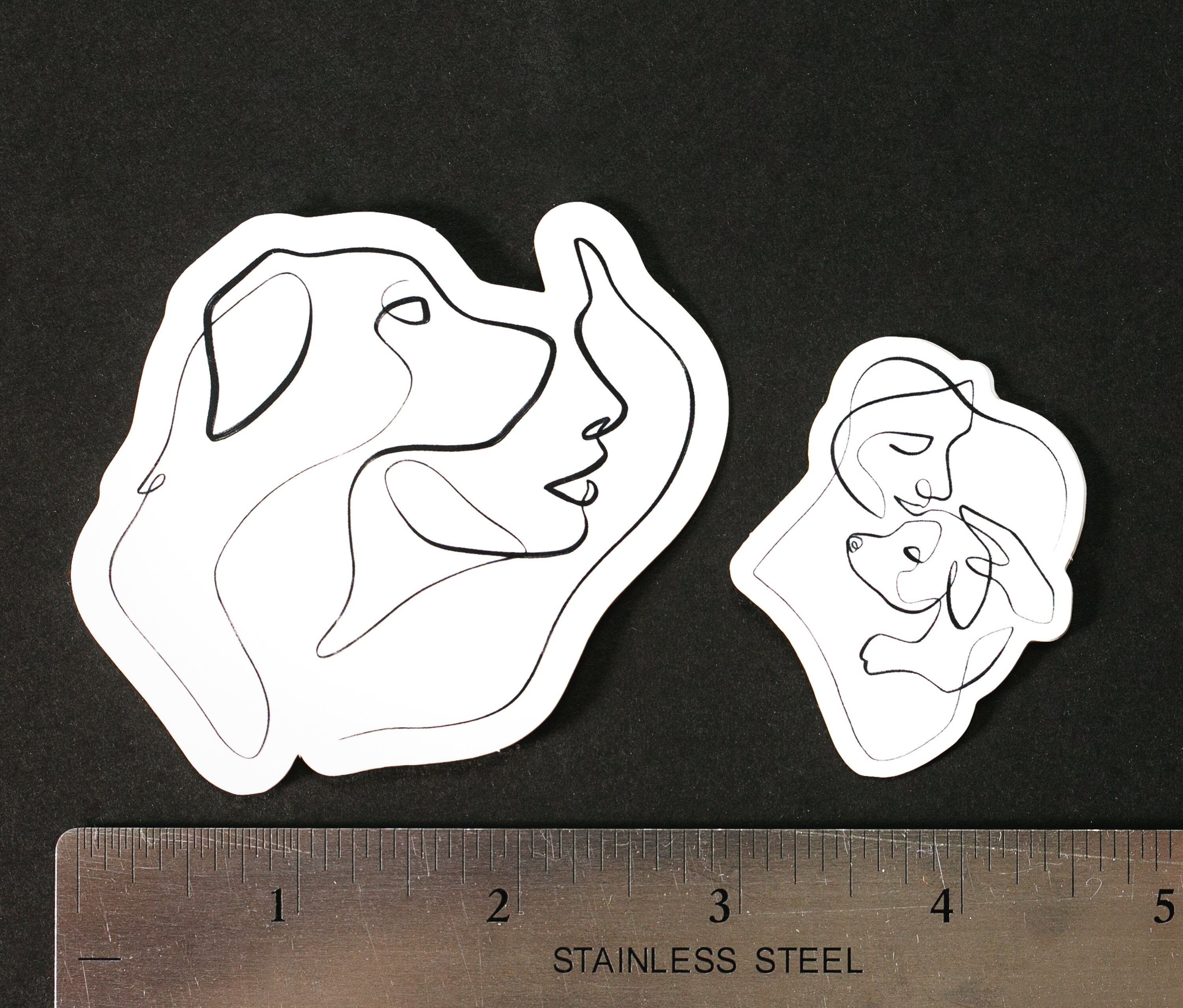 STICKER SET for Dog Lovers Dog Mom Sticker Cute Dog | Etsy