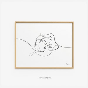 LGBTQ One Line Art by Withoneline | Eros No. 1 | Lesbian, Bisexual ...