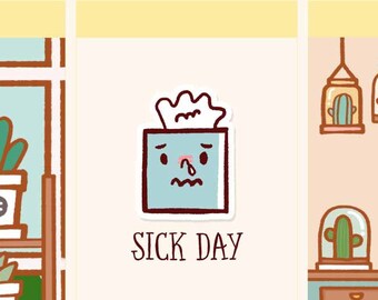 Sick day | Etsy