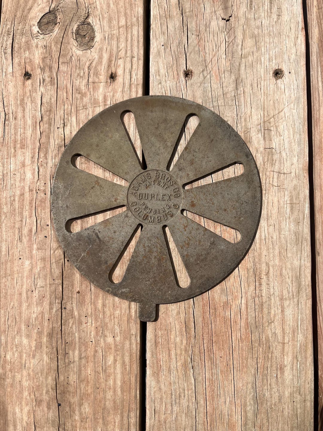 Stove Grate 7” Round, Great Wall Art Piece, Repurpose Material - Etsy