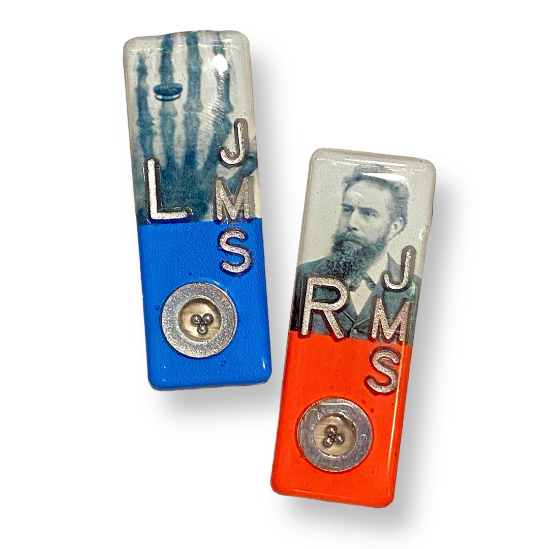 Wilhelm Roentgen BB Mitchell Xray Markers Customized With Lead Initials ...