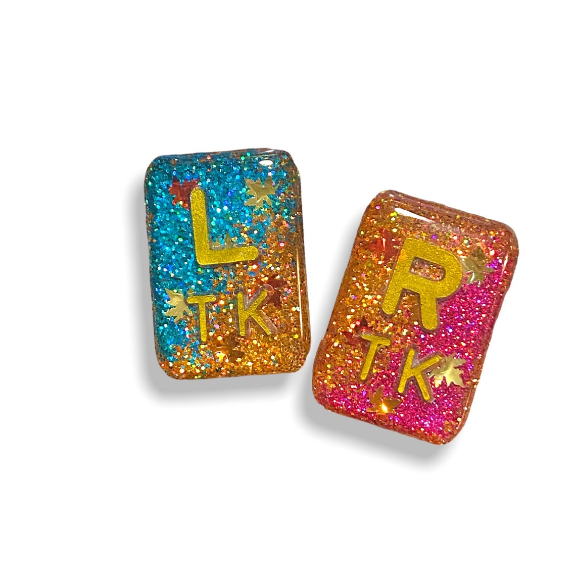 Fall Leaves Xray Markers Customized With Gold Initials - Etsy