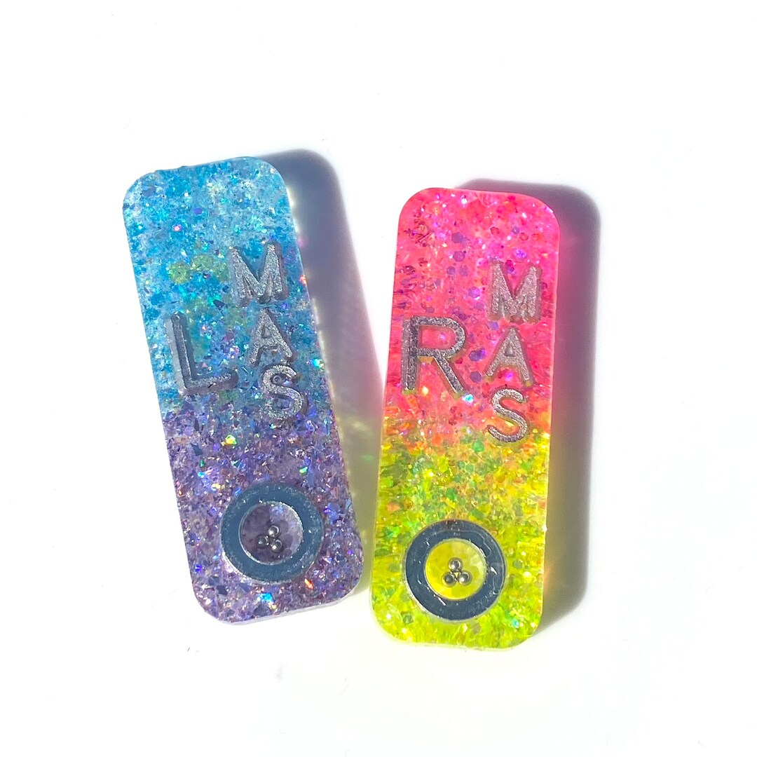 Neon BB Mitchell Xray Markers Customized With Lead Initials - Etsy