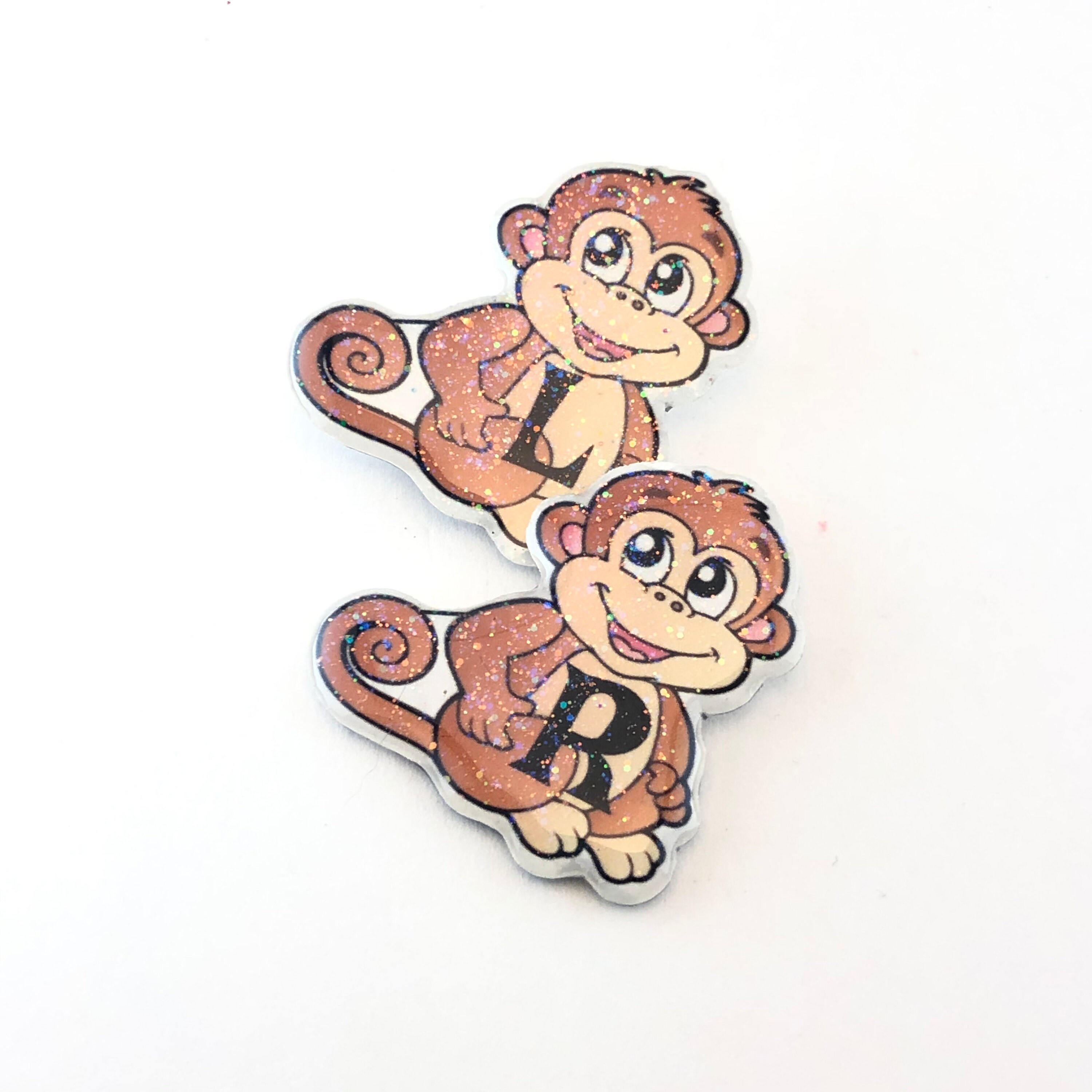 Monkey Xray Markers Customized With Initials - Etsy