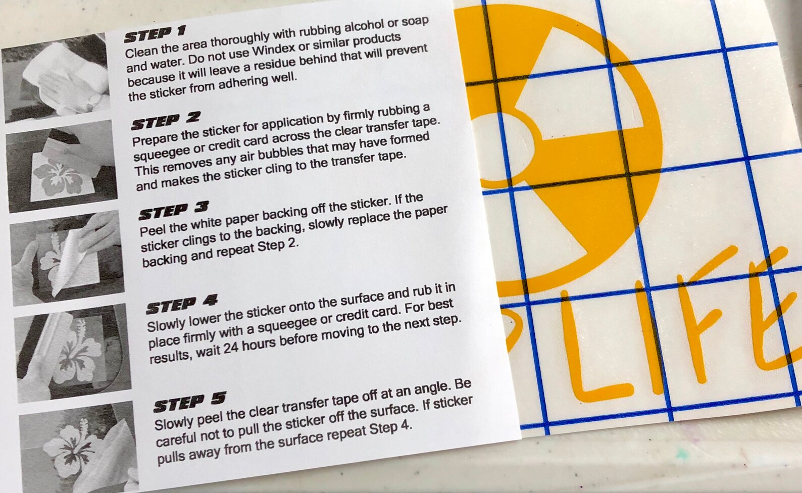 Rad Life Window Decal 4x5 | Etsy