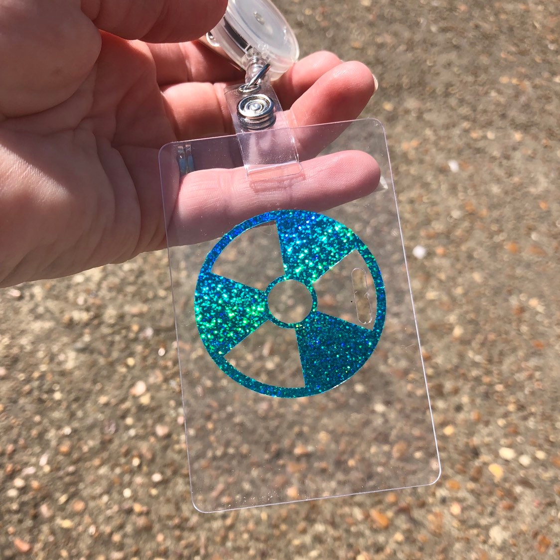 Rad Pad for Holding Xray Markers Holographic Radiation Symbol | Etsy